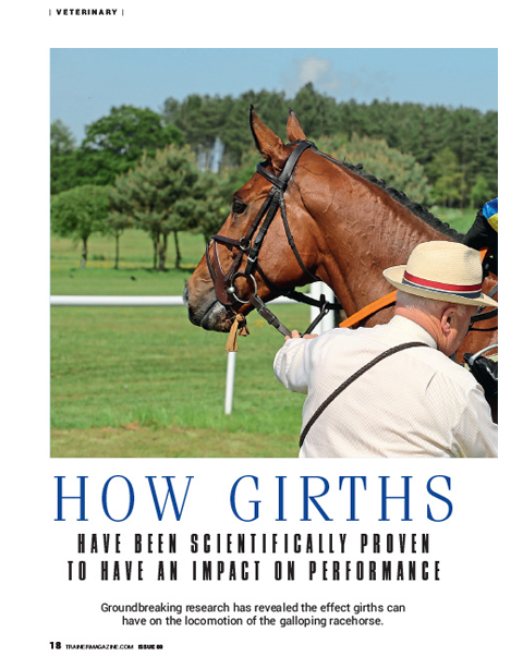 Trainer Magazine Race Girth Feature – Fairfax Racing